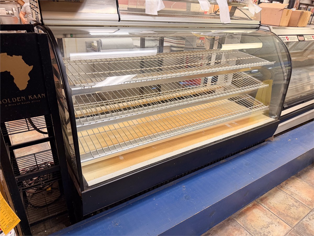 Refrdigerated Display Case Sliding Door Flags