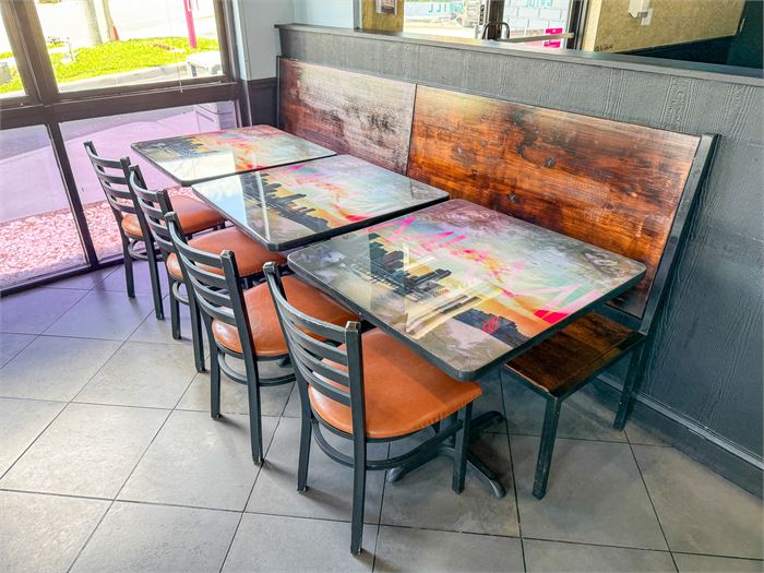 2ndsupply.com - (2) Two Benches, (3) Three Tables, (4) Four Chairs