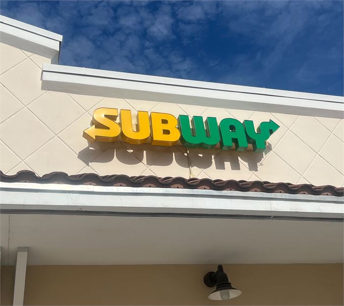 2ndsupply.com - Subway Exterior Sign. ***Read Notes About Sign Removal***