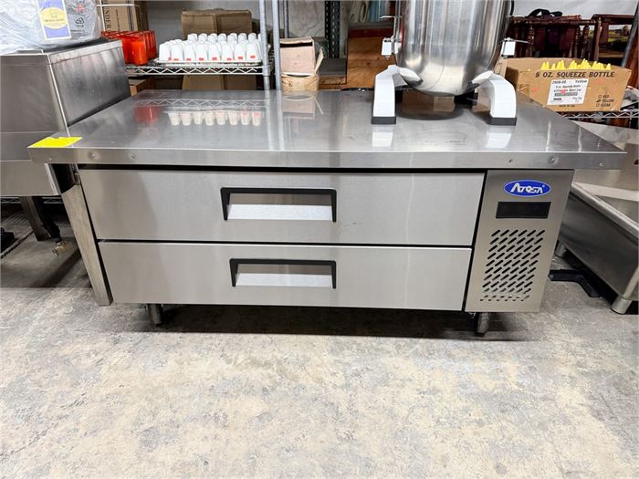 2ndsupply.com - Atosa USA MGF8452GR 60" 2 Drawers Refrigerated Chef Base