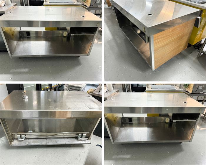 2ndsupply.com - Stainless Cashier Utility Counter (60" X 36")
