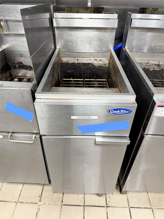 2ndsupply.com - Atosa Cookrite ATFS-50 — 50 LB Nat Gas Deep Fryer